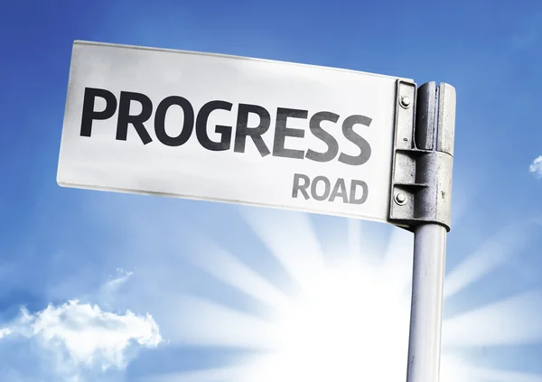 Progress written on sign - Stock Image - Everypixel