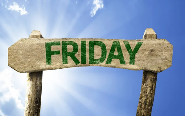 Happy Friday wooden sign — Stock Photo © gustavofrazao #54772395