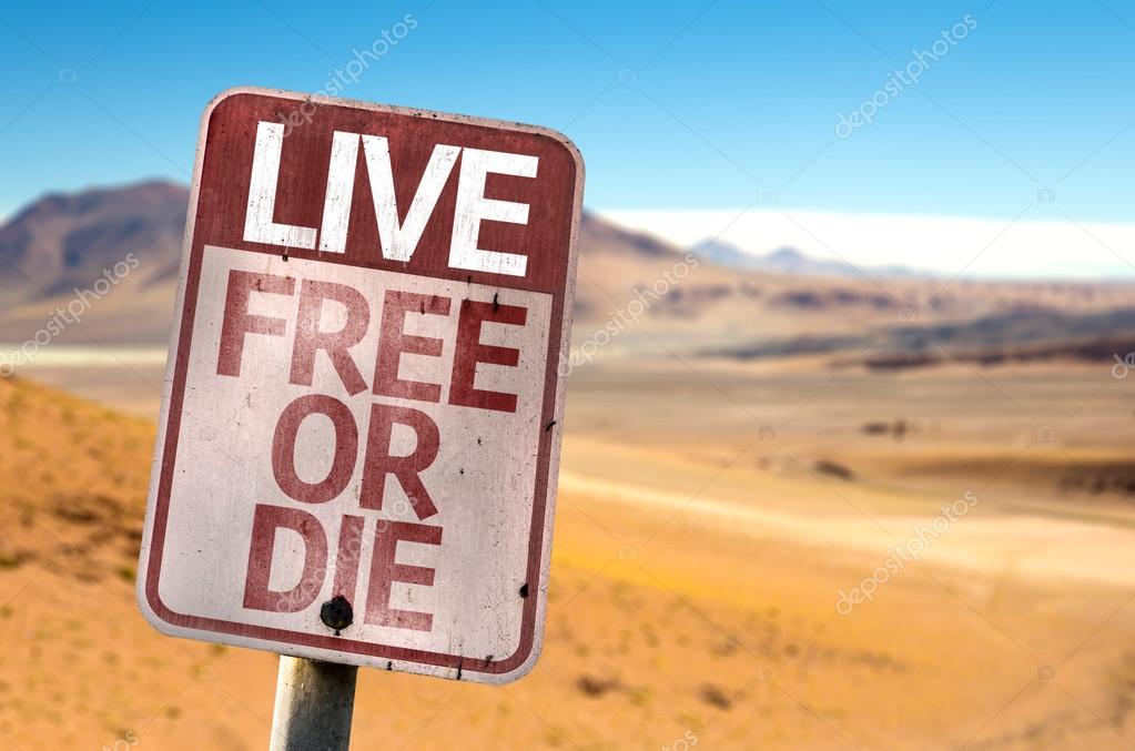 Live Free Or Die sign — Stock Photo © gustavofrazao #59674751