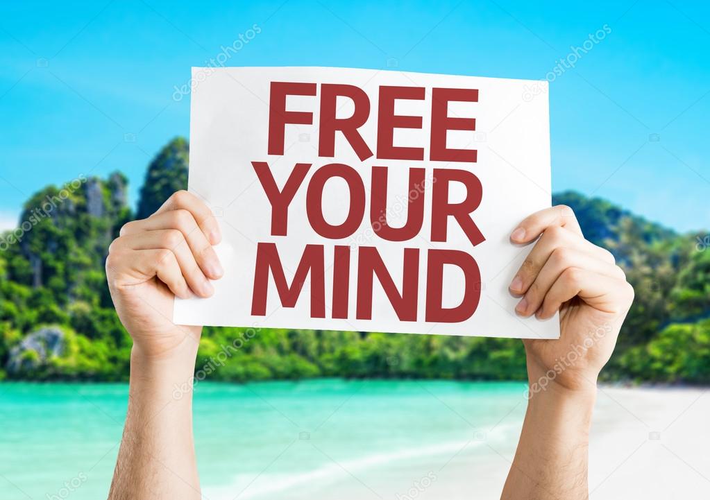 Free Your Mind card Stock Photo by ©gustavofrazao 63175913