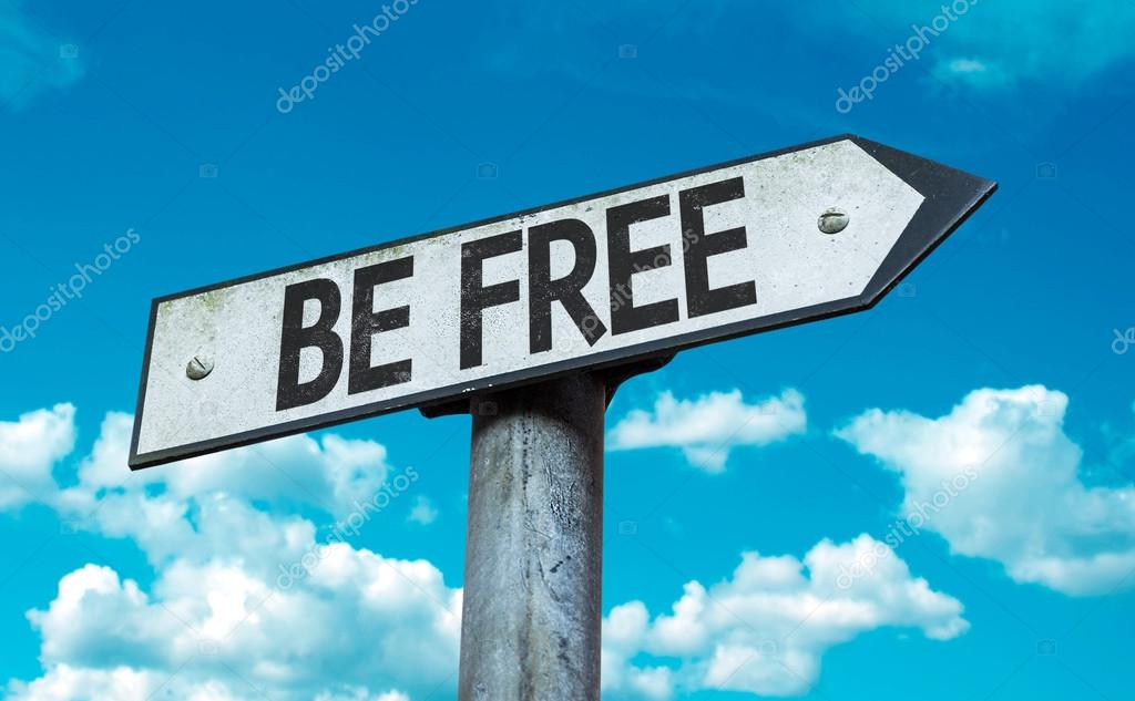 Be Free sign Stock Photo by ©gustavofrazao 64906523