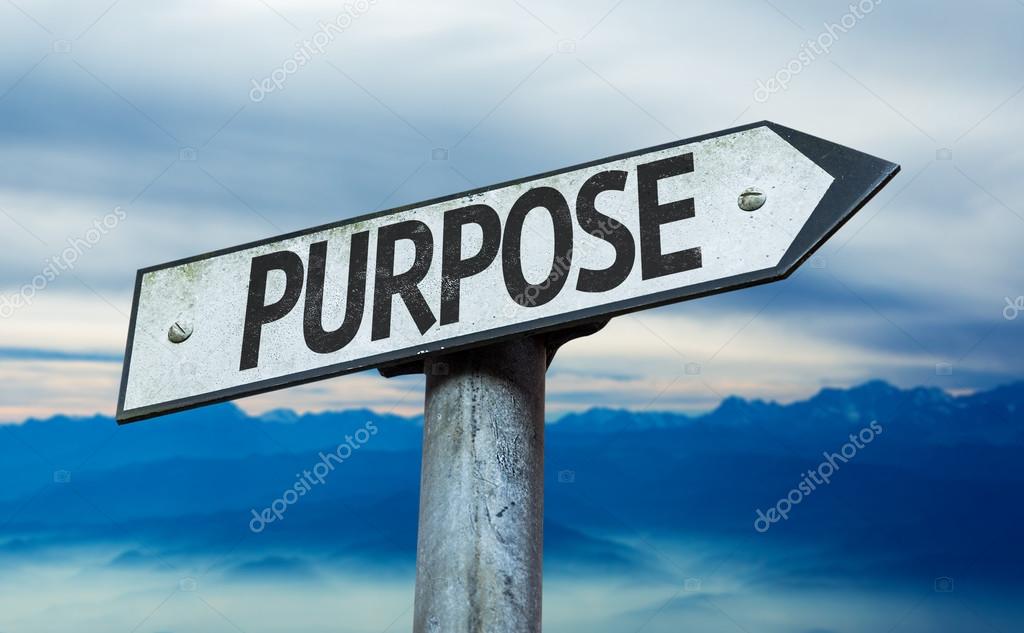 Text Purpose sign — Stock Photo © gustavofrazao #64914117