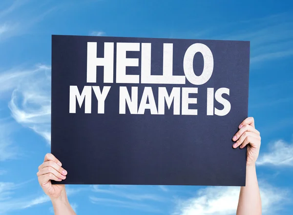 Hello my name is Stock Photos, Royalty Free Hello my name is Images ...