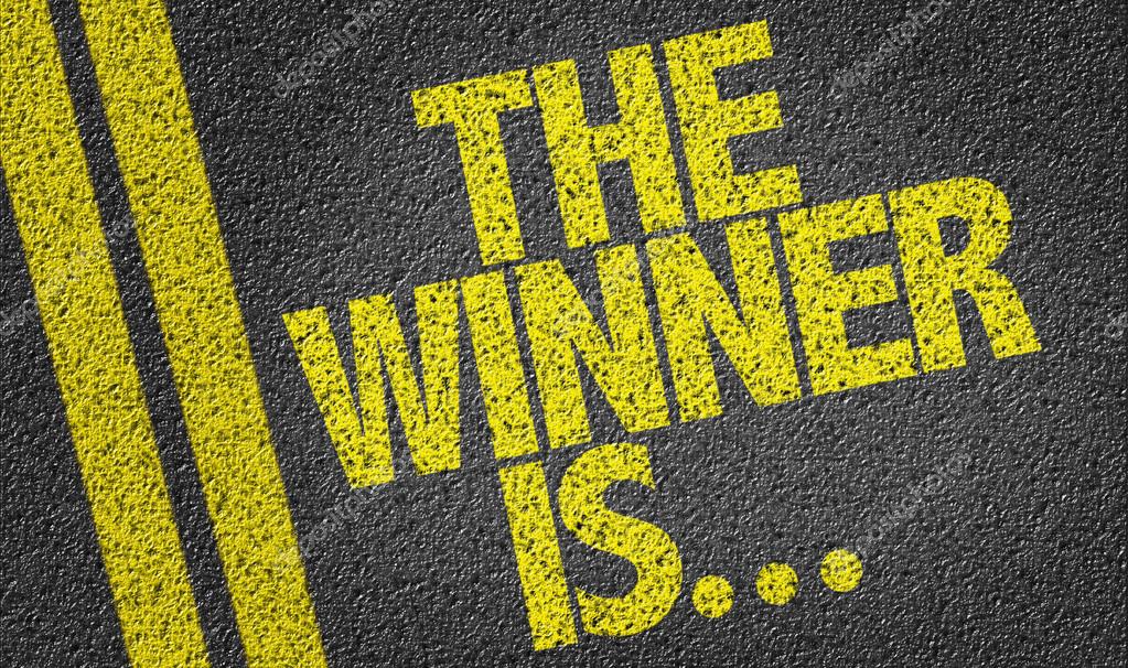 The Winner Is... on the road Stock Photo by ©gustavofrazao 73409707