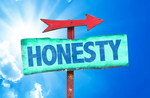 Honesty text sign — Stock Photo © gustavofrazao #73416593