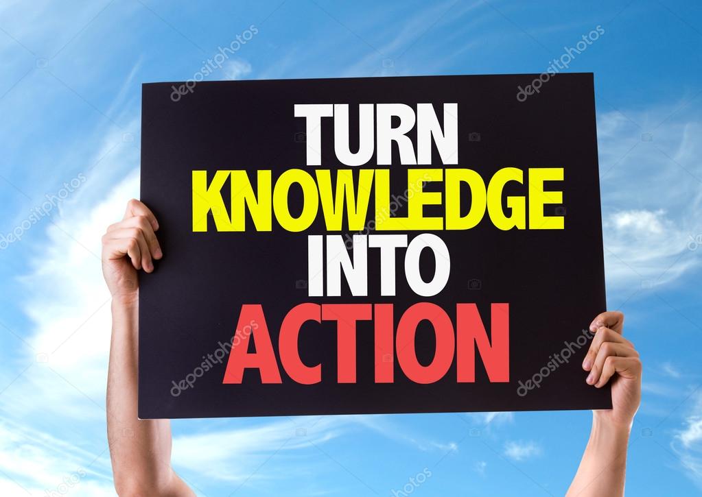 Turn Knowledge Into Action card Stock Photo by ©gustavofrazao 73412561 Turn Knowledge Into Action card Stock Photo by ©gustavofrazao 73412561