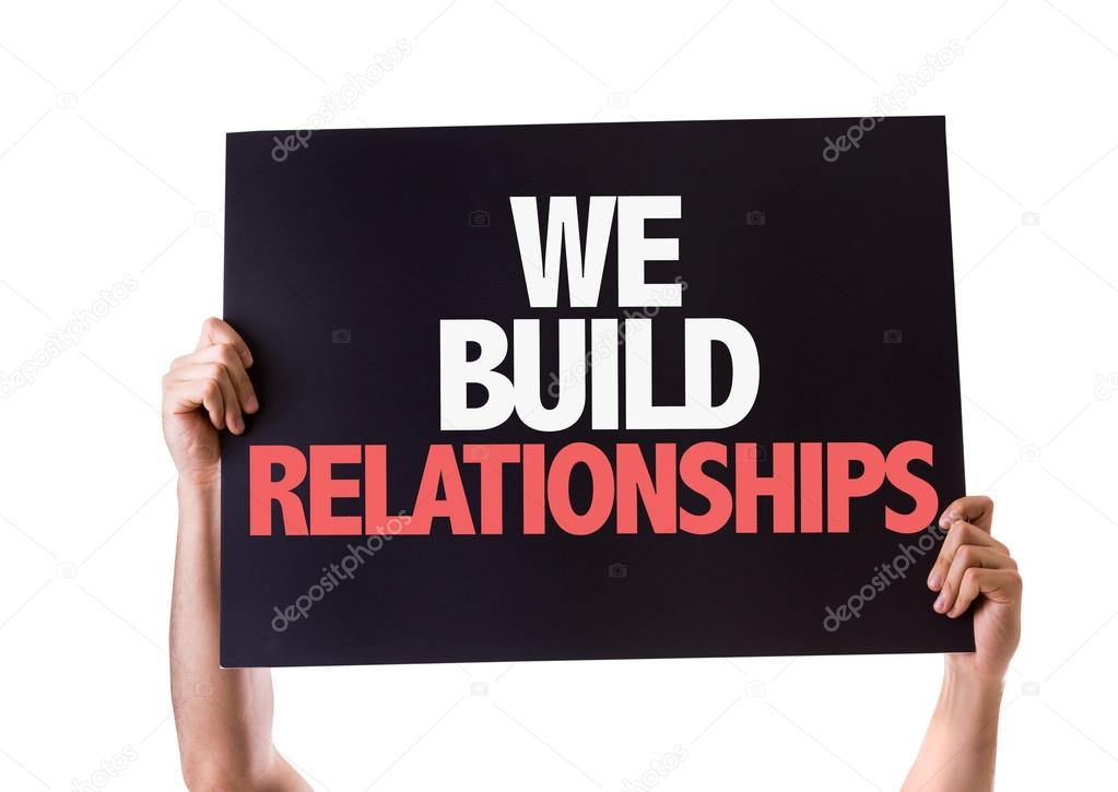 We Build Relationships card Stock Photo by ©gustavofrazao 73413063