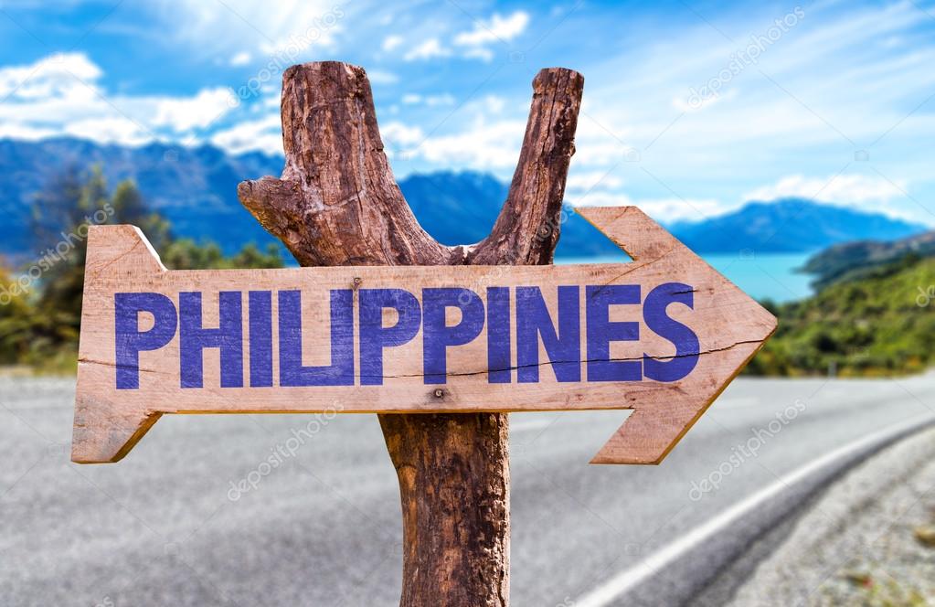 Philippines wooden sign Stock Photo by ©gustavofrazao 73437861