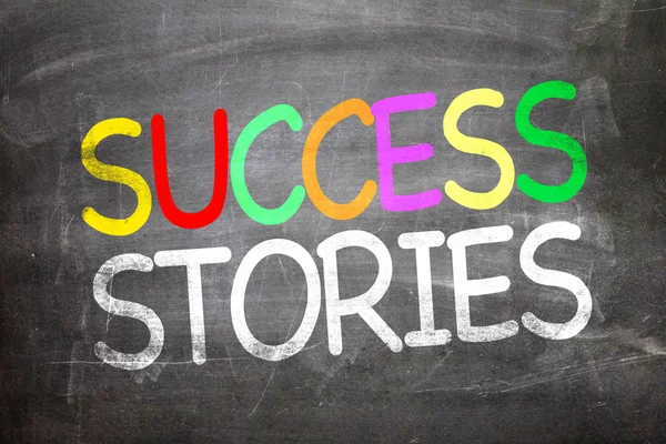 Success Stories on a chalkboard - Stock Image - Everypixel