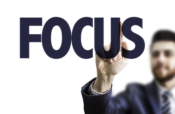 Man pointing finger on the text — Stock Photo © gustavofrazao #84011104