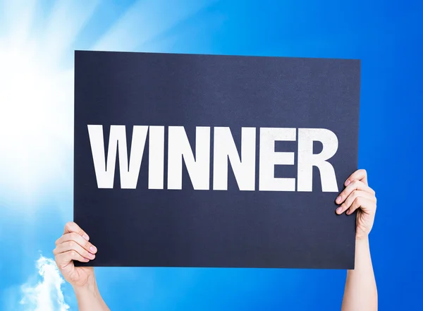 The Winner Is... card — Stock Photo © gustavofrazao #63143081