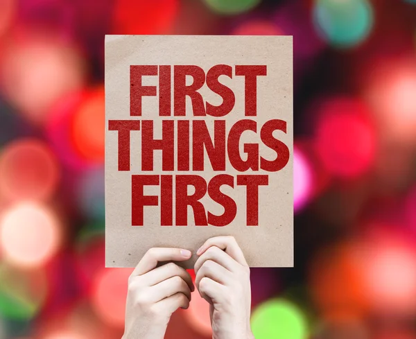 First things first Stock Photos, Royalty Free First things first Images ...