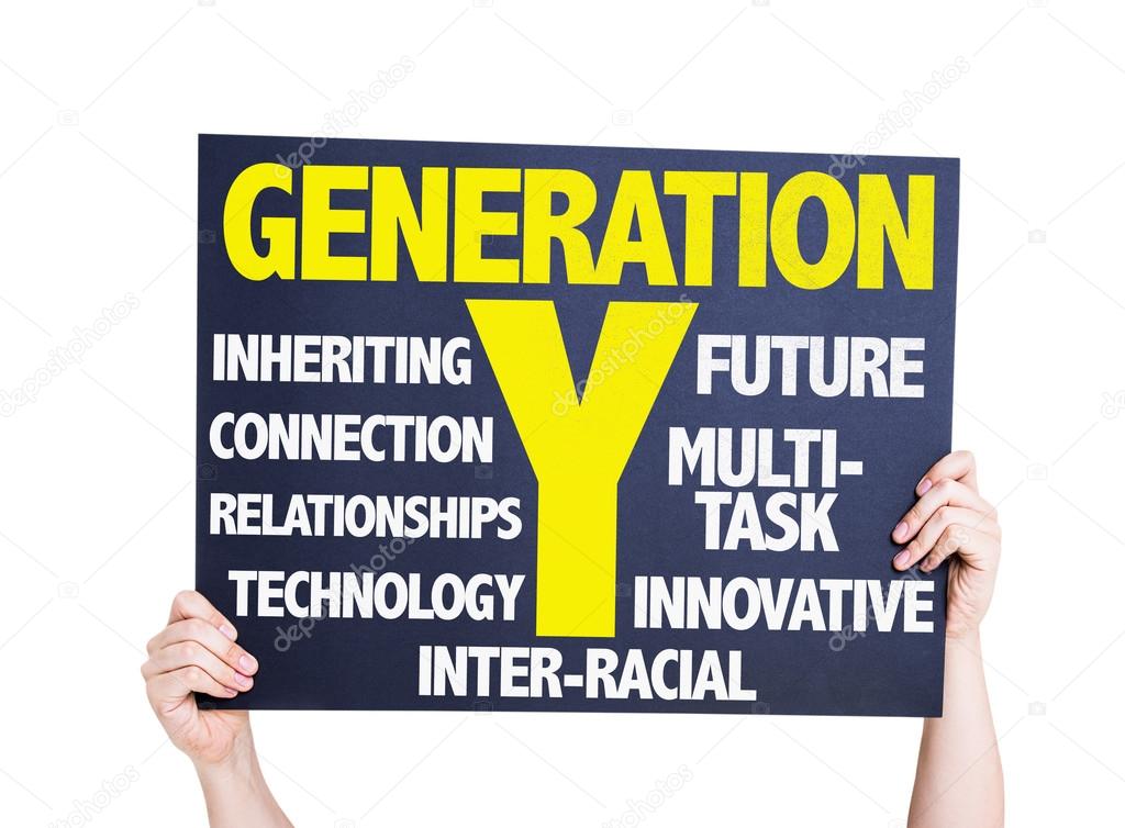 Generation Y card Stock Photo by ©gustavofrazao 84012204