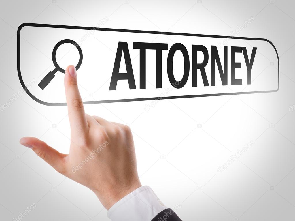 Attorney written in search bar — Stock Photo © gustavofrazao #84014218