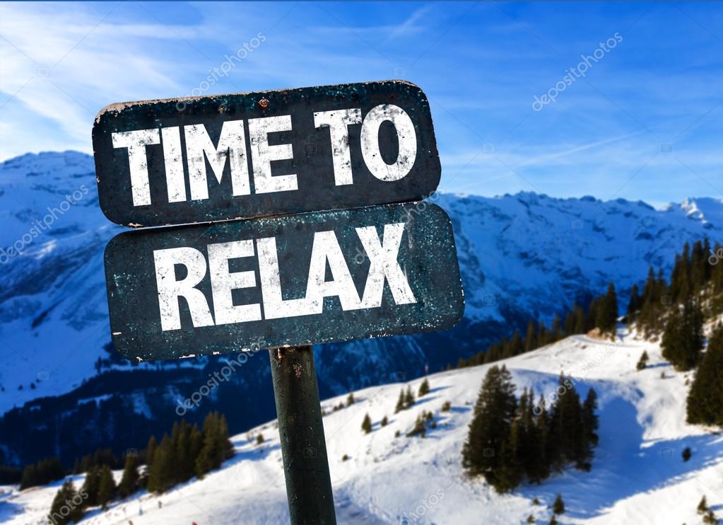 Relajarse Palabra Signo