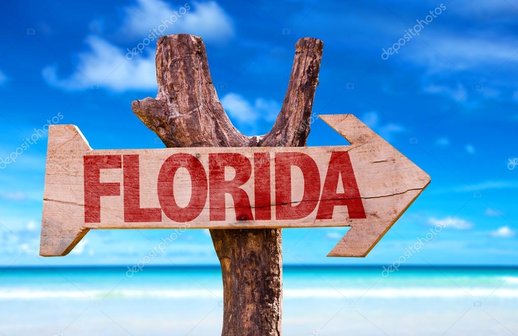 Florida wooden sign Stock Photo by ©gustavofrazao 84044880