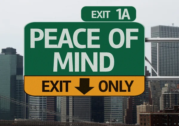 Peace of Mind road sign Stock Photo by ©gustavofrazao 86578050