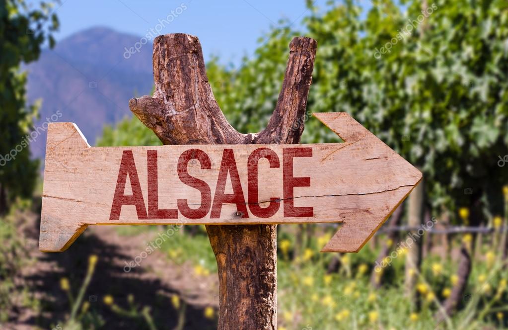 Alsace wooden sign Stock Photo by ©gustavofrazao 86577294