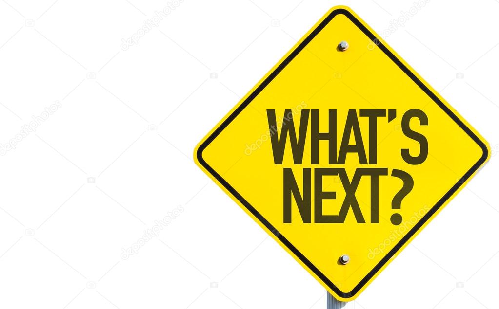 What's Next? sign Stock Photo by ©gustavofrazao 91097452