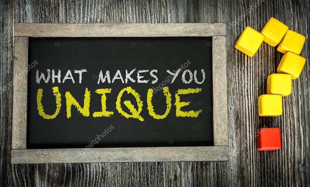 What Makes You Unique? — Stock Photo © gustavofrazao #91946626