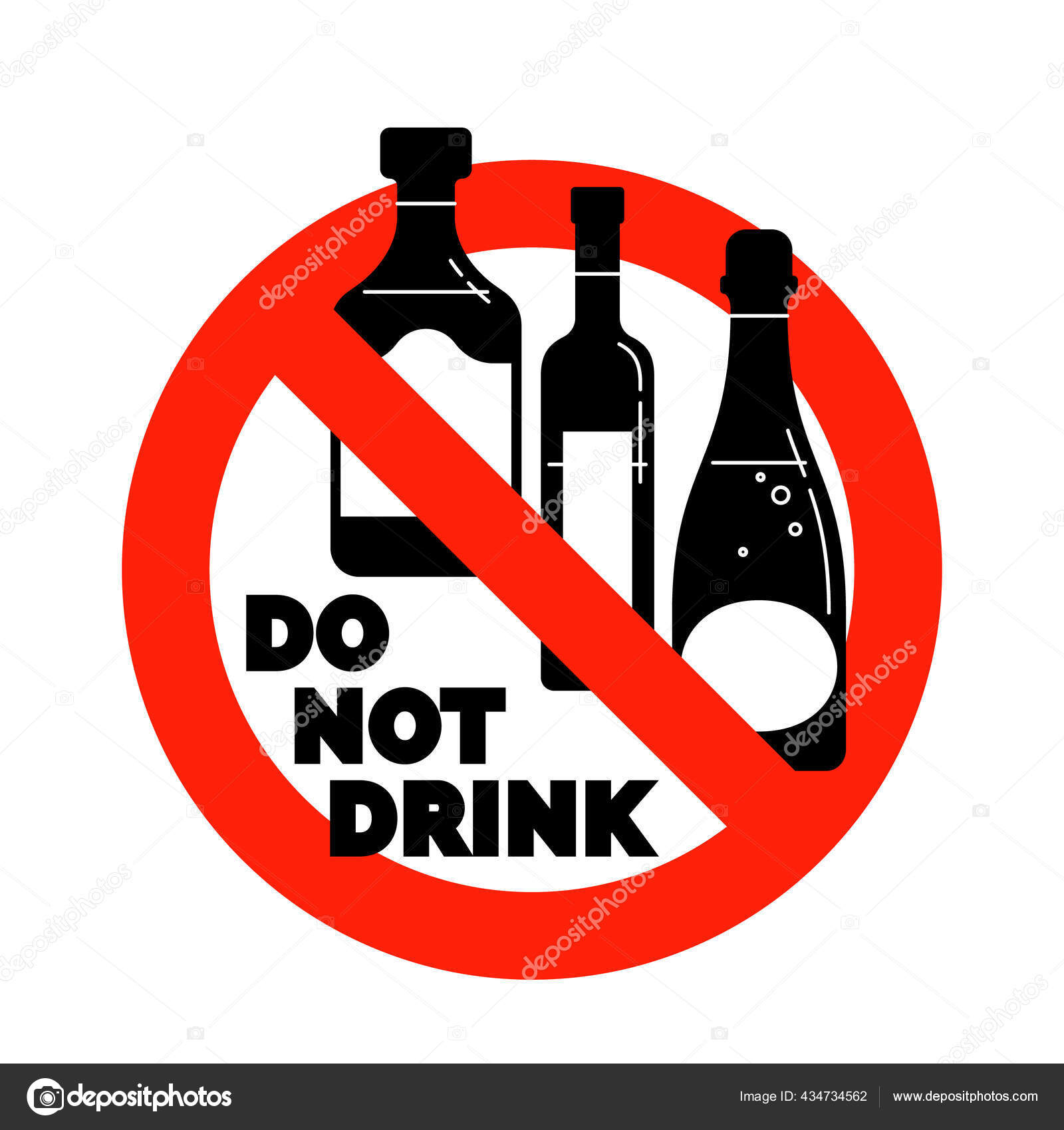 Prohibition Of Alcohol Signs