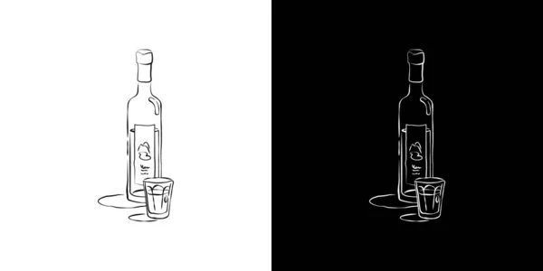 27,874,298 Vodka drawing Vector Images | Depositphotos