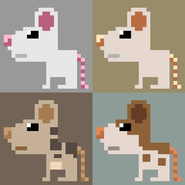 100,000 Pixel tiere Vector Images | Depositphotos