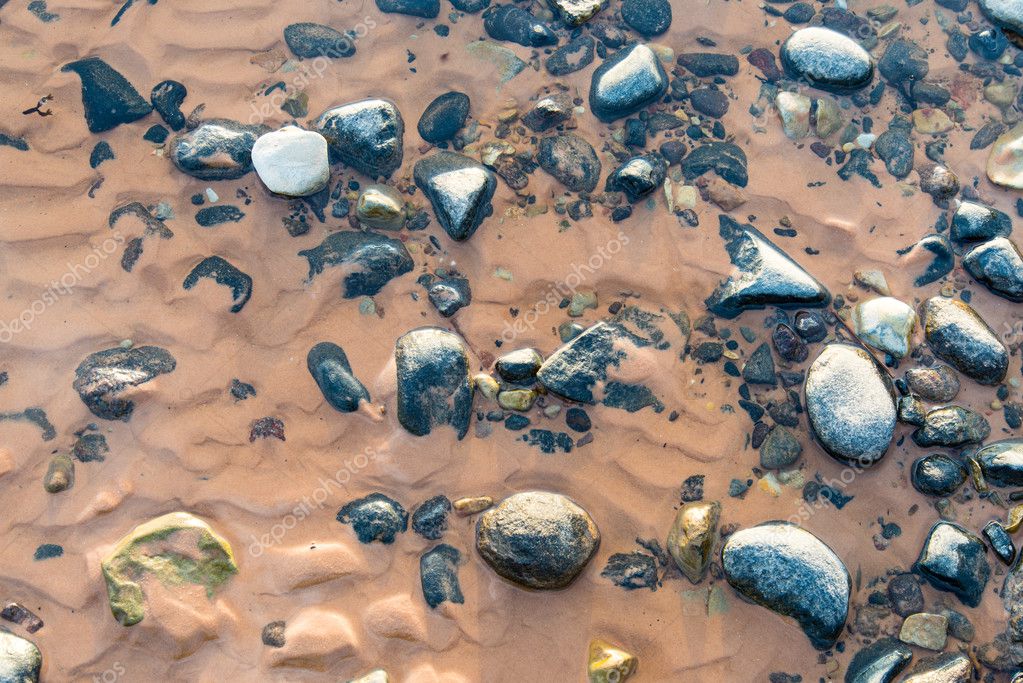 Small pebble rock background texture Stock Photo by ©martinsvanags 57255317