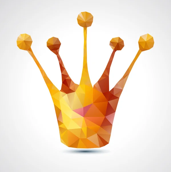 Crown geometric logo Vector Art Stock Images | Depositphotos