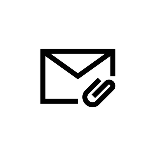 Email Attachment Symbol