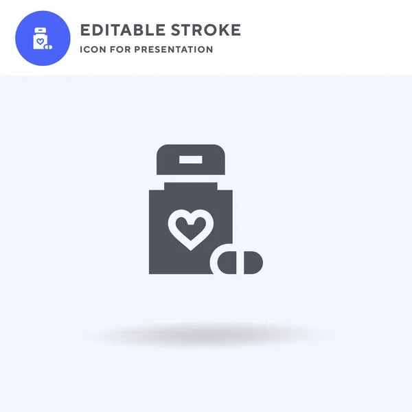 Curar vector icono, signo plano lleno, pictograma sólido aislado en ...