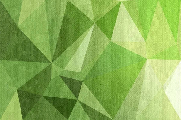Green Triangle Background