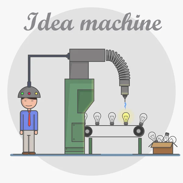 Idea machine Vector Art Stock Images | Depositphotos