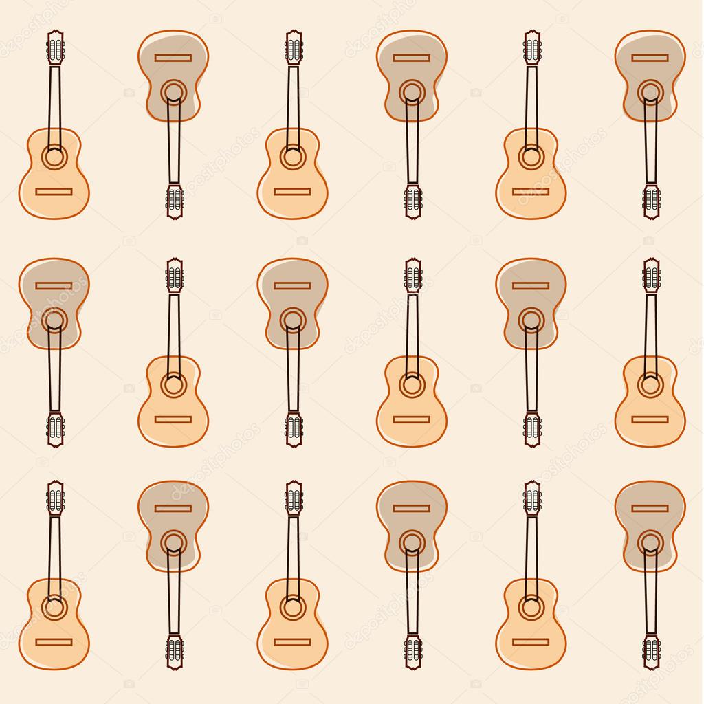 Pattern guitars Stock Vector Image by ©FranMarin #64543537