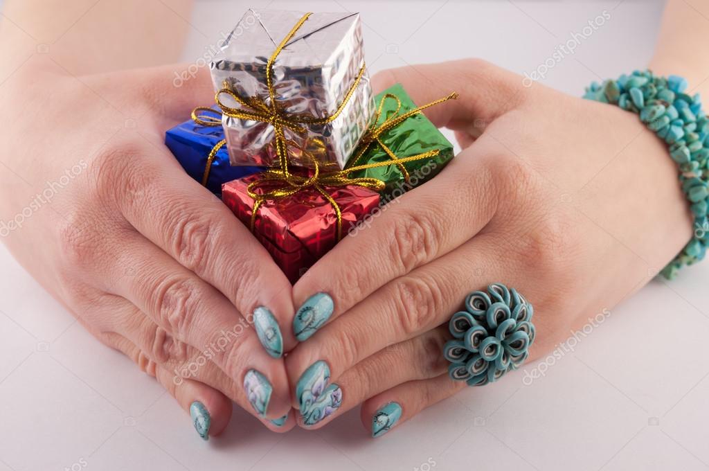 Hands and Gifts Stock Photo by ©Viooview 59444991