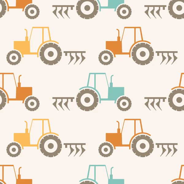 Vector seamless pattern on agricultural theme Stock Vector Image by ...