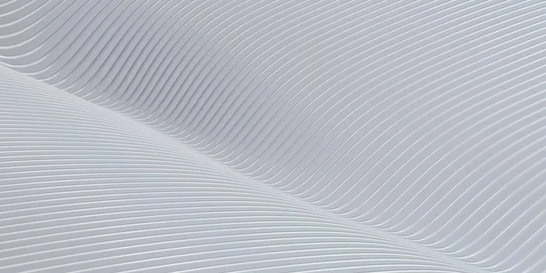 White curve distorted shape Parallel lines White plastic tube texture ...