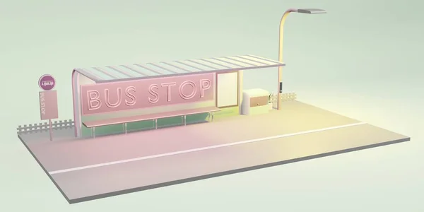 Retro bus stop Stock Photos, Royalty Free Retro bus stop Images ...