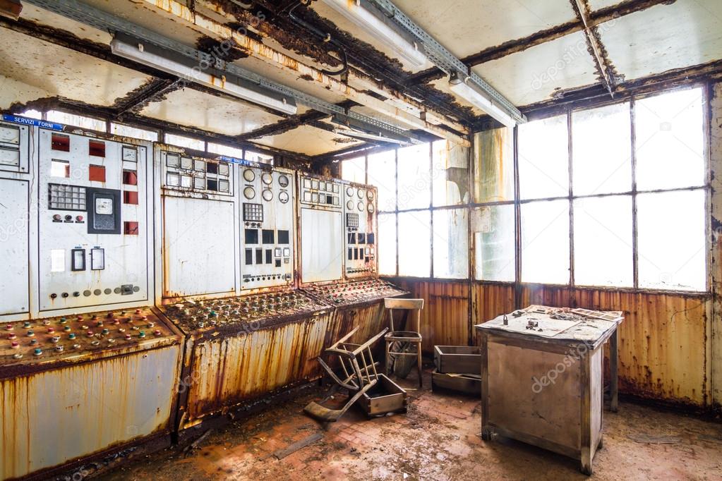 Old Control Room Stock Photo by ©fedevphoto 54542937