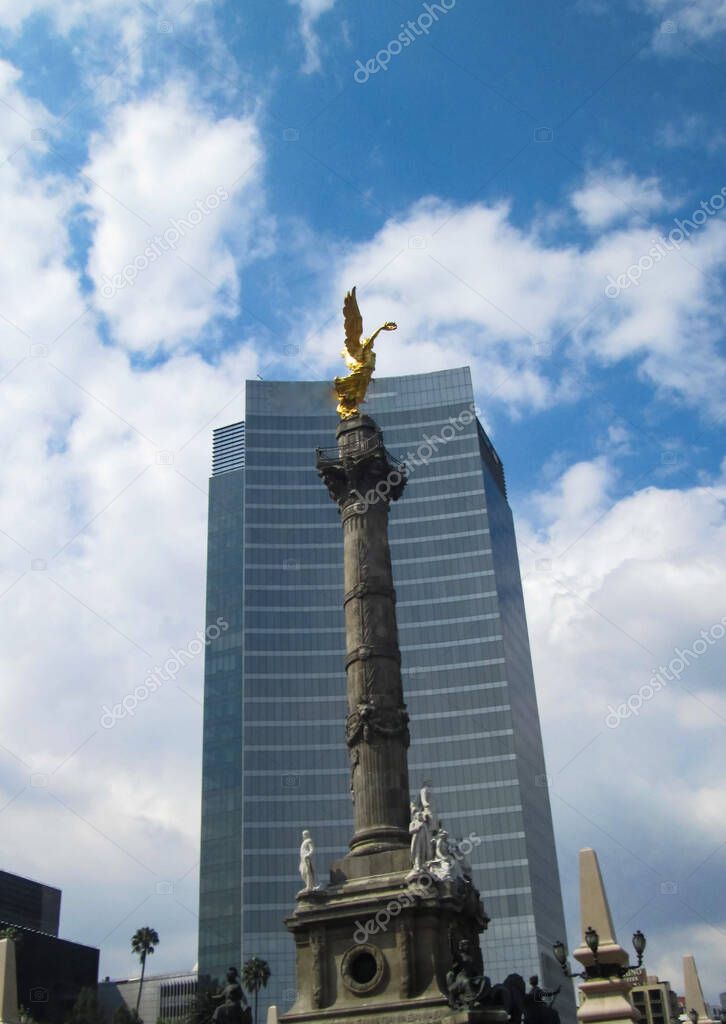 ángel de la independencia un monumento elaborado para el centenario de ...