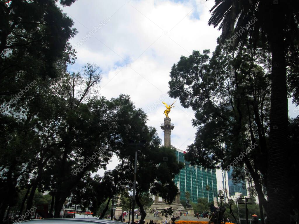 ángel de la independencia un monumento elaborado para el centenario de ...