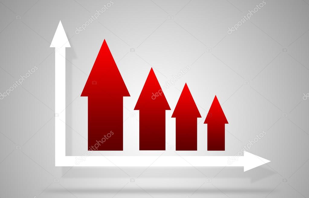 Chart of arrows — Stock Photo © vishmaya88@gmail.com #69216591