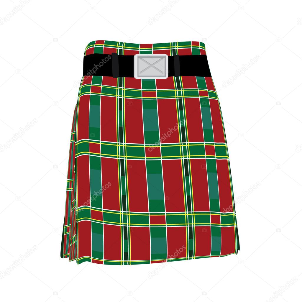 Under Scottish Kilt