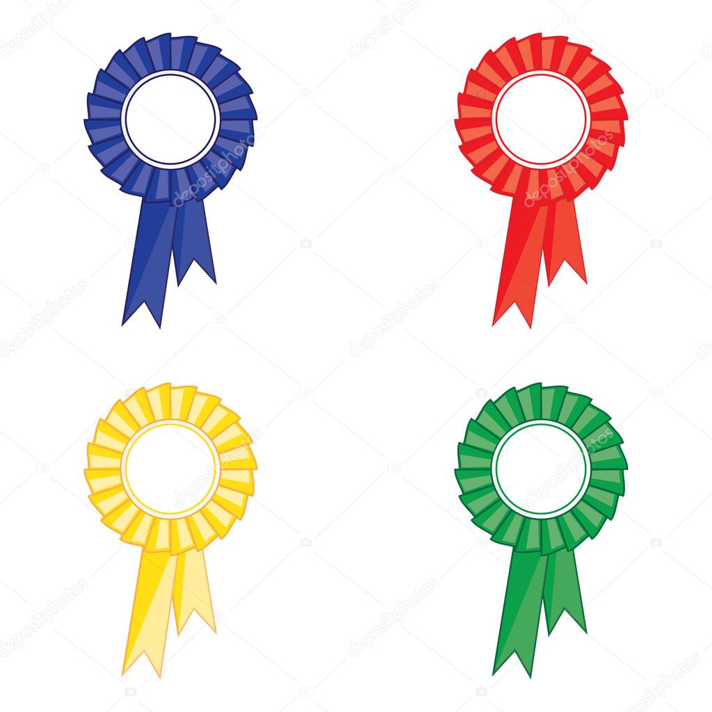 Award ribbon set — Stock Photo © viktorijareut #116378290