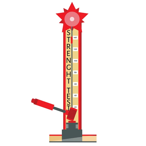 Test your strength — Stock Vector © viktorijareut #94470712