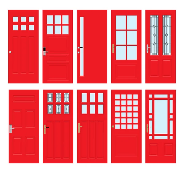100,000 Red door drawing Vector Images | Depositphotos