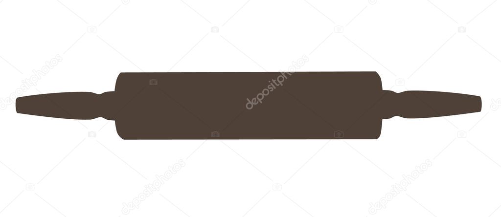 Rodillo rodante. Un utensilio de Kithsen. Ilustración vectorial ...