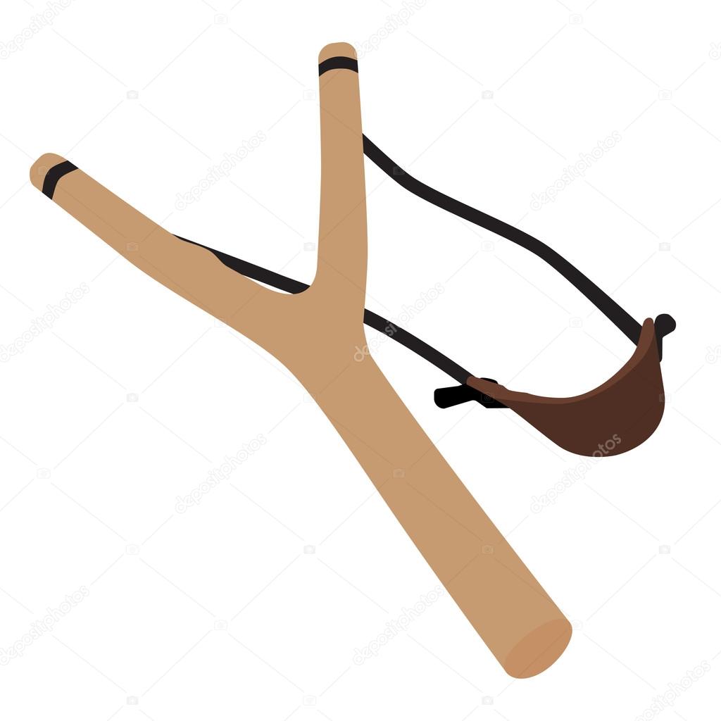 Slingshot Stock Vector Image by ©viktorijareut #74350763