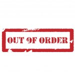 Out of order sign or stamp Stock Vector by ©roxanabalint 308925076