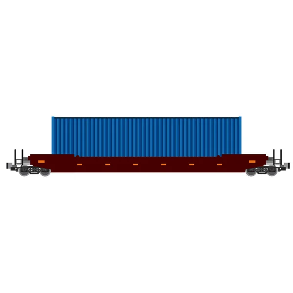 ᐈ Cargo train stock vectors, Royalty Free container train icon icon ...